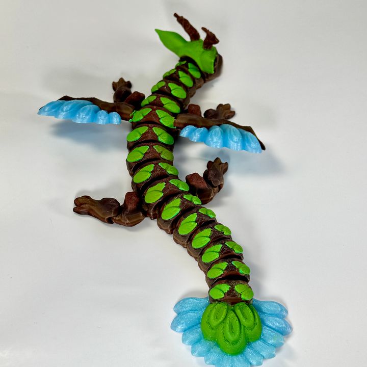 3D Printable Earthwing Dragon by Teal Cat Creative