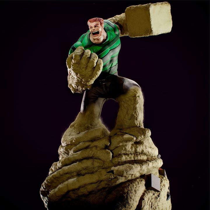 3D Printable Sandman MARVEL by Sunlight forge