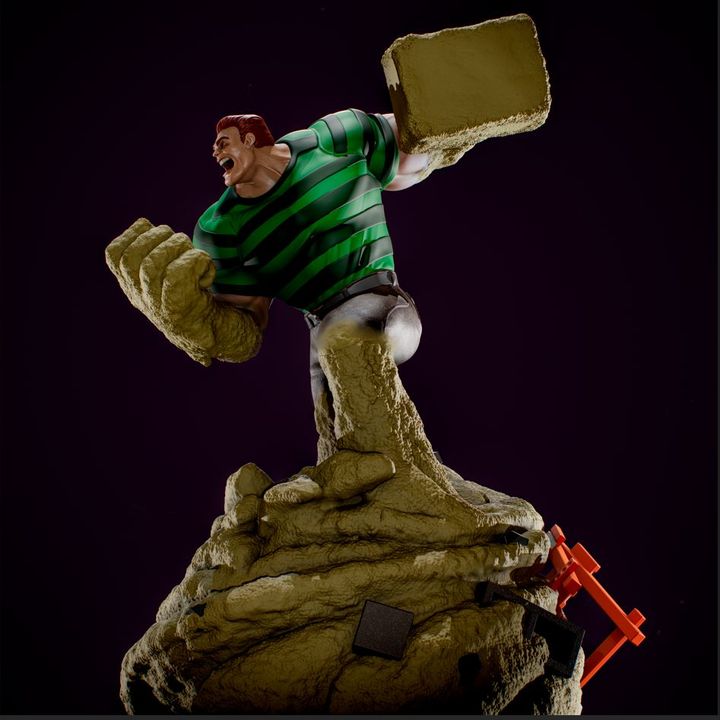 3D Printable Sandman MARVEL by Sunlight forge