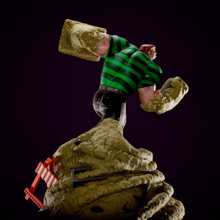 3D Printable Sandman MARVEL by Sunlight forge