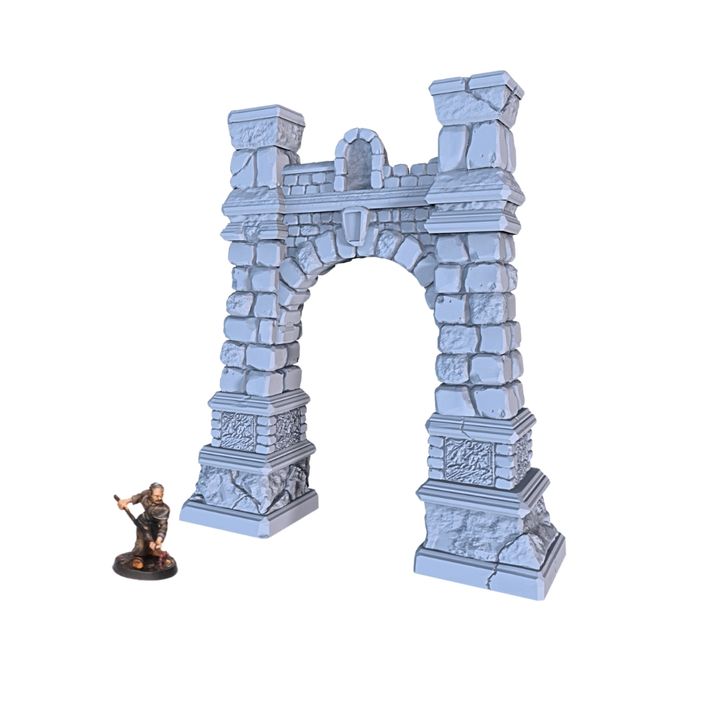 3D Printable Victory Archway by My Dungeon