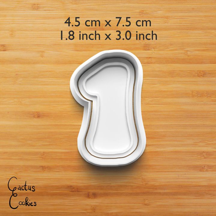 3D Printable Numbers Cookie Cutter set 0859 by James-Jason Beckers