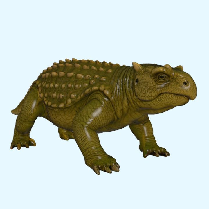 3D Printable Scutosaurus - Prehistoric Herbivore by Fantasy Figures