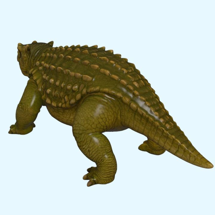 3D Printable Scutosaurus - Prehistoric Herbivore by Fantasy Figures