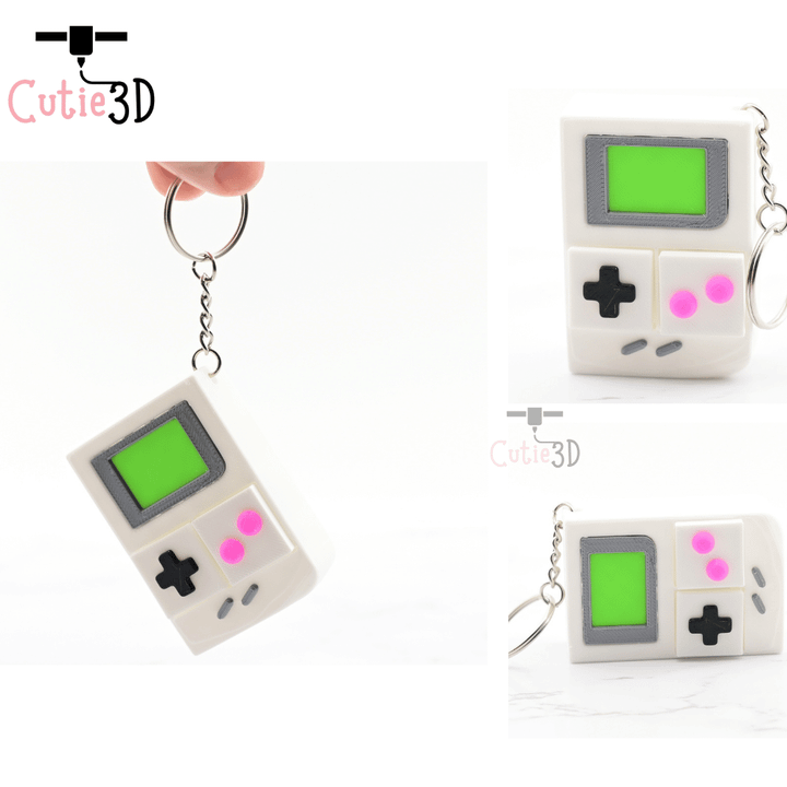 3D Printable Cutie3D Retro Nintendo Game Boy Keycap Fidget Clicker ...