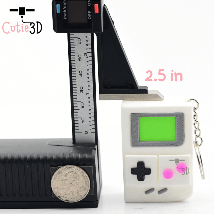 3D Printable Cutie3D Retro Nintendo Game Boy Keycap Fidget Clicker ...