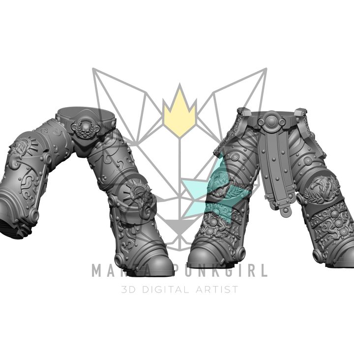 3D Printable Grecoroman LEGS by MartaPunkGirl