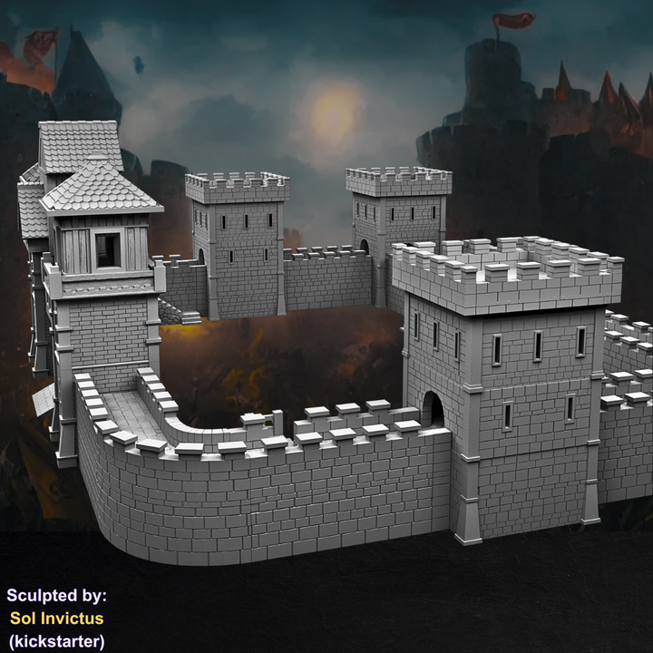 3D Printable Castle Defense: 3D Printable Siege Terrain [Merchant] by ...