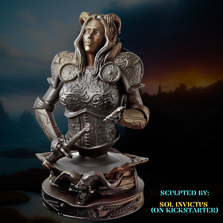 3D Printable Tiefling Tales DnD Heroines [Merchant] by Sol Invictus Factory