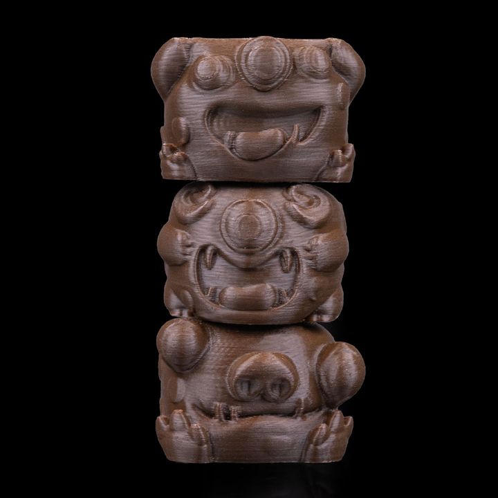 3D Printable Monster Stack by Stlflix