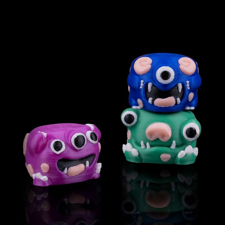 3D Printable Monster Stack by Stlflix