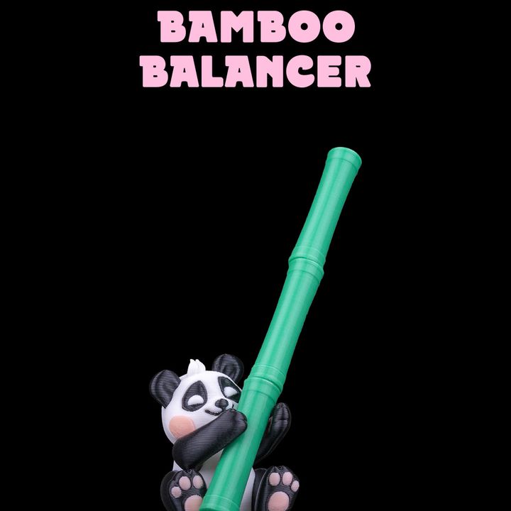 3D Printable Bamboo balancer by Stlflix