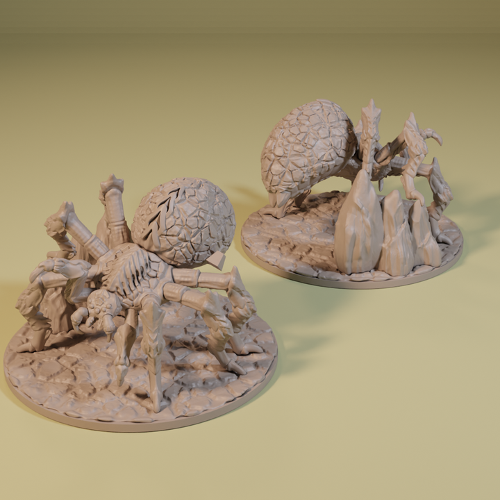 3D Printable Tsuchigumo - Earth Spider Yokai by Steam Tatsu