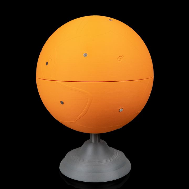 3D Printable Planet Puzzle by Stlflix