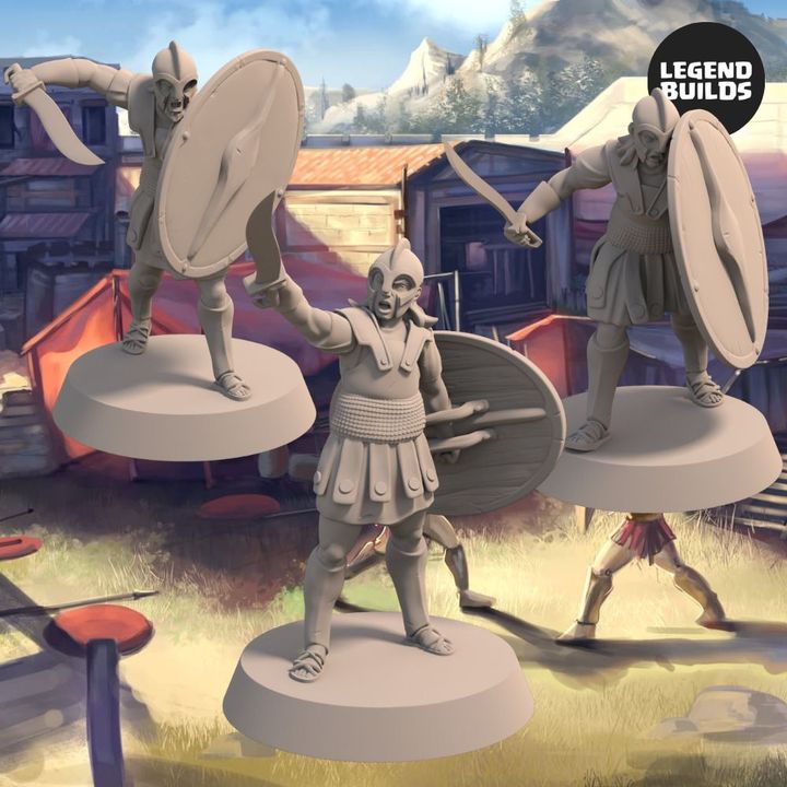 3D Printable City of Nemis Army Bundle (10 miniatures) - 3D Printable ...