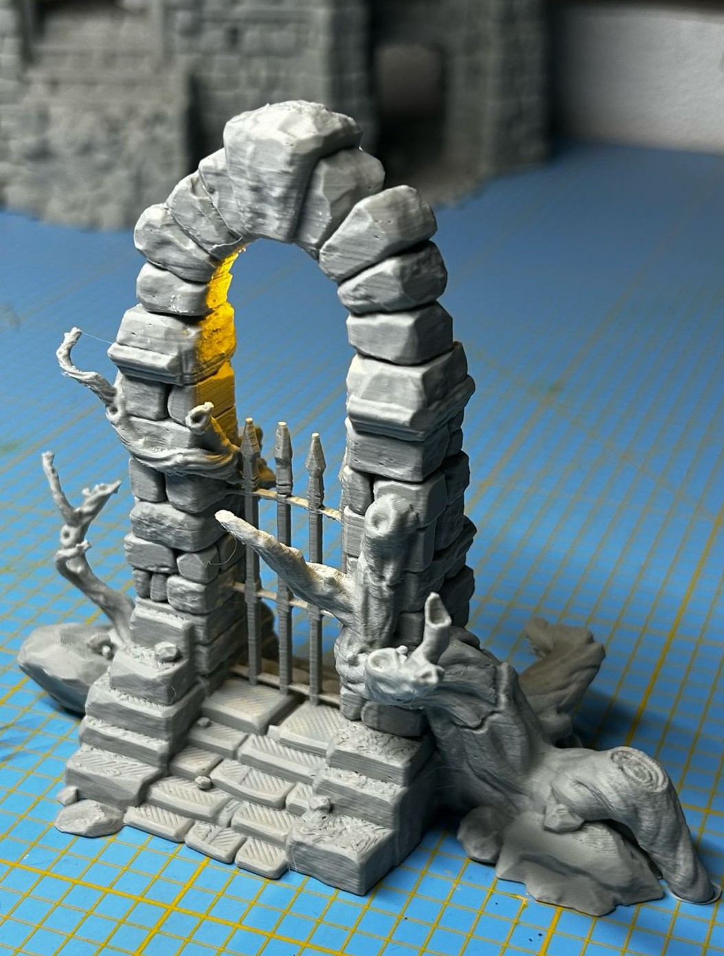 3D Printable Invocation Portal by My Dungeon
