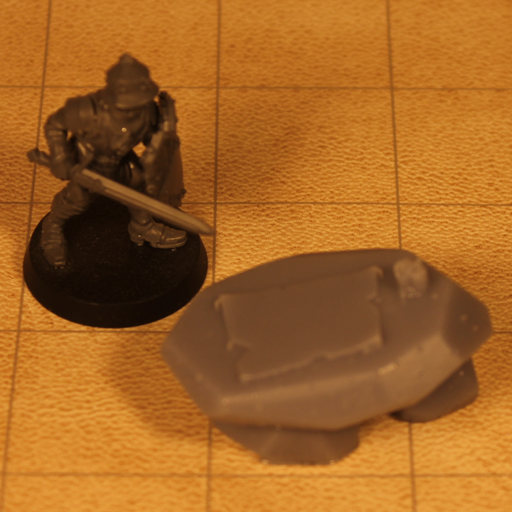 3D Printable Makeshift Table Mini by Auto Generate