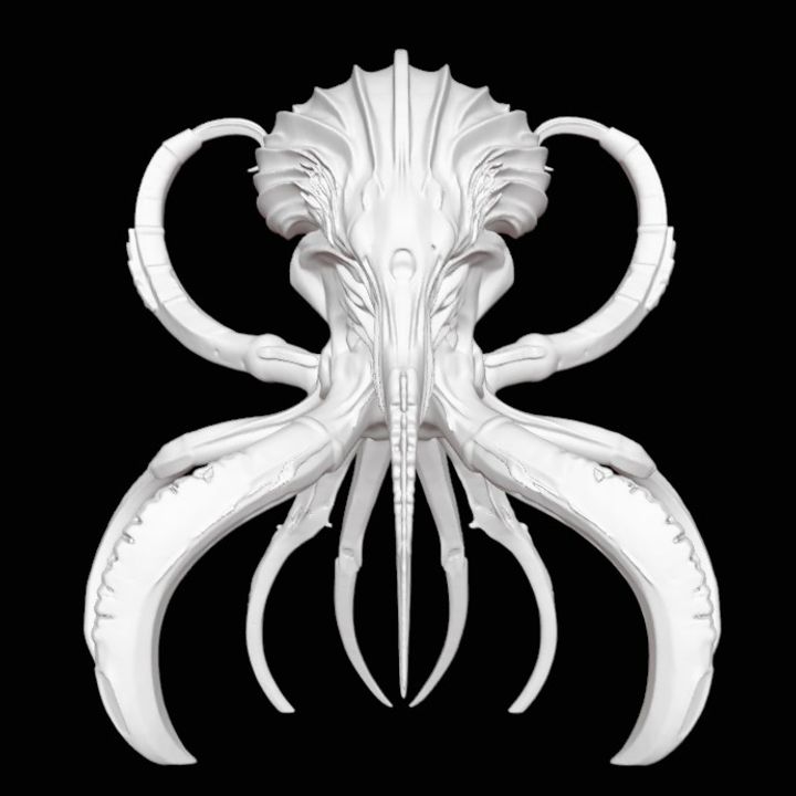 3D Printable Deep Void Leviathan by Fantasy Figures