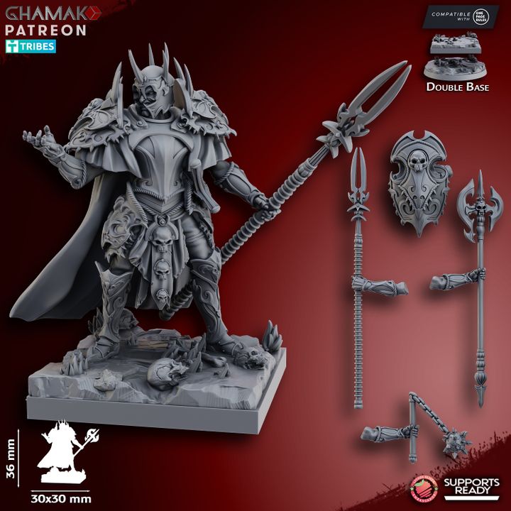 3D Printable Vampire Duke on foot by Ghamak