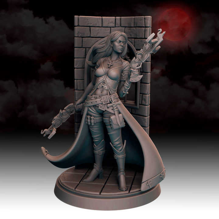 3D Printable Monster Hunter Girl - Abigail Liheart + NSFW by Vortex Studios