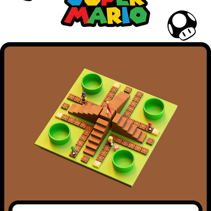 3D Printable Mario Flag Seahorses by Studio Tridimen