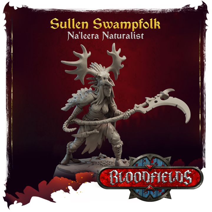3D Printable Sullen Swampfolk - Na'leera Naturalist - Additional ...