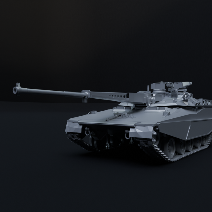 3D Printable US HSTV-L Light tank by The Military Industrial Complex