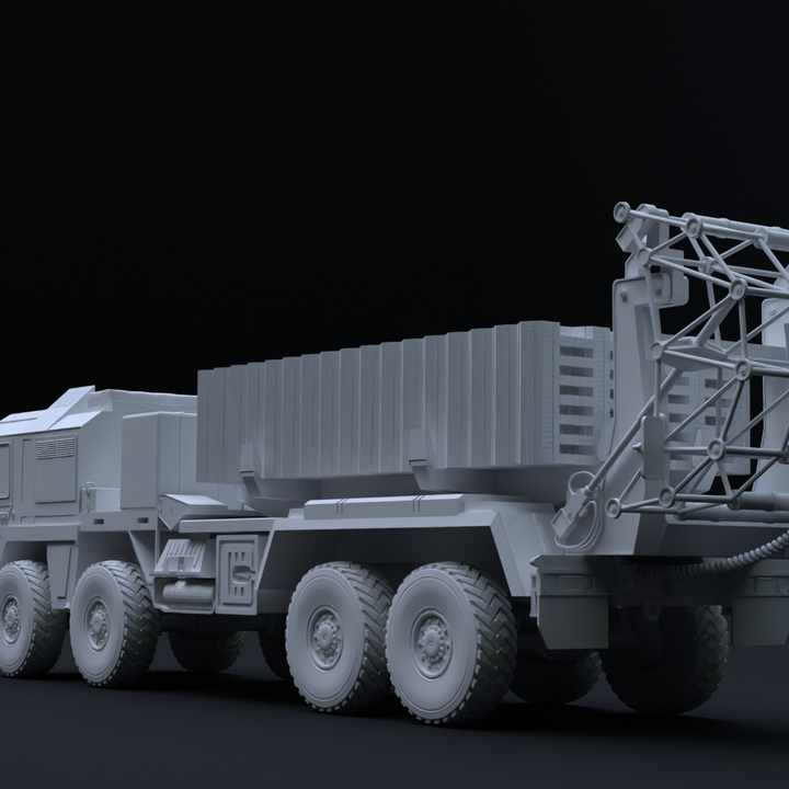 3D Printable German MAN MLC 70 Wagenmatsystem by The Military ...
