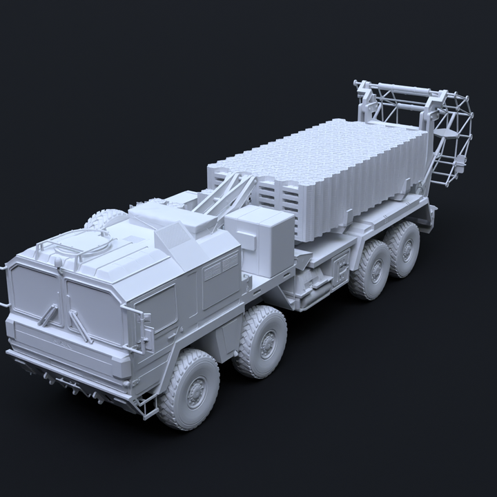 3D Printable German MAN MLC 70 Wagenmatsystem by The Military ...