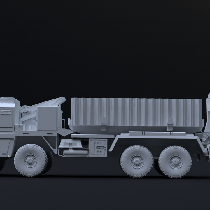 3D Printable German MAN MLC 70 Wagenmatsystem by The Military ...