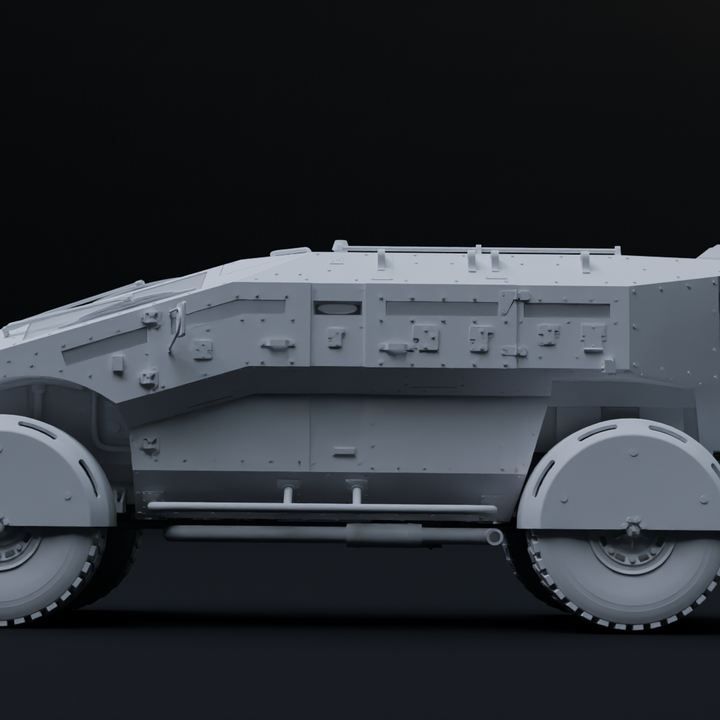 3D Printable Russian FSB ZIL Karatel Falcatus by The Military ...