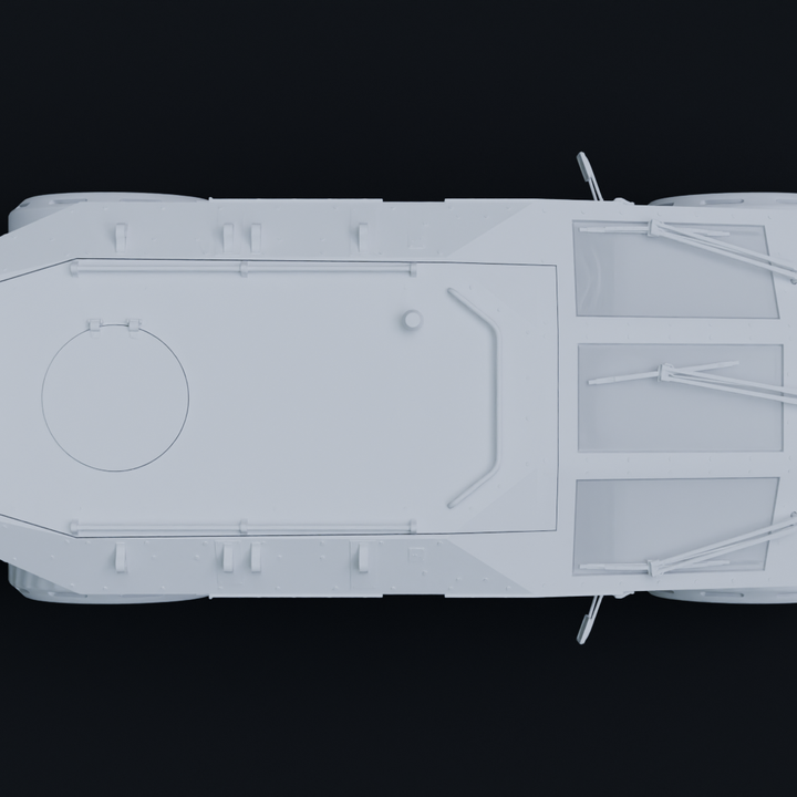 3D Printable Russian FSB ZIL Karatel Falcatus by The Military ...