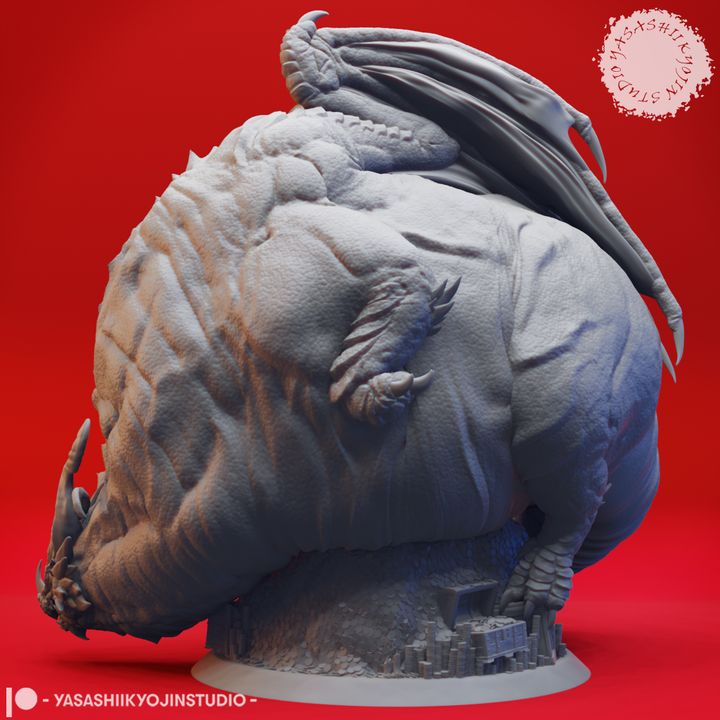 3D Printable Themberchaud - Tabletop Miniature (Pre-Supported) by YKS ...