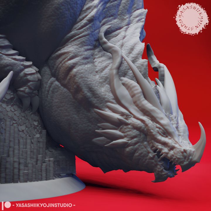 3D Printable Themberchaud - Tabletop Miniature (Pre-Supported) by YKS ...