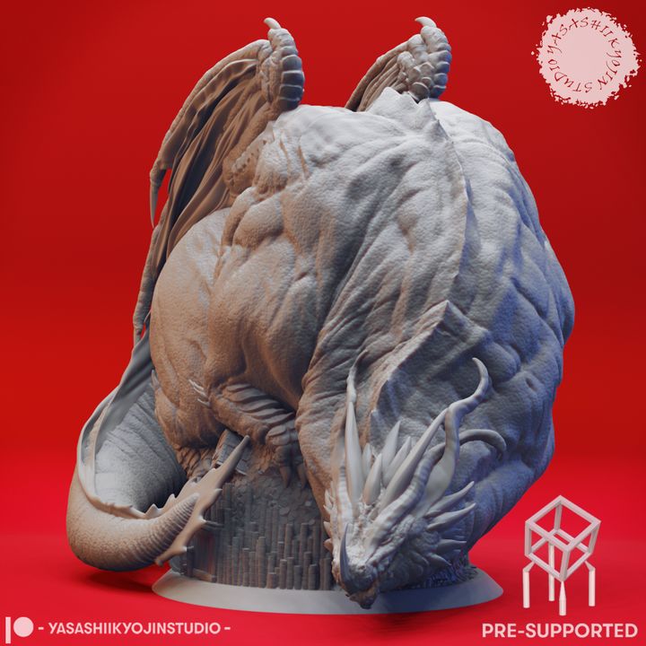 3D Printable Themberchaud - Tabletop Miniature (Pre-Supported) by YKS ...