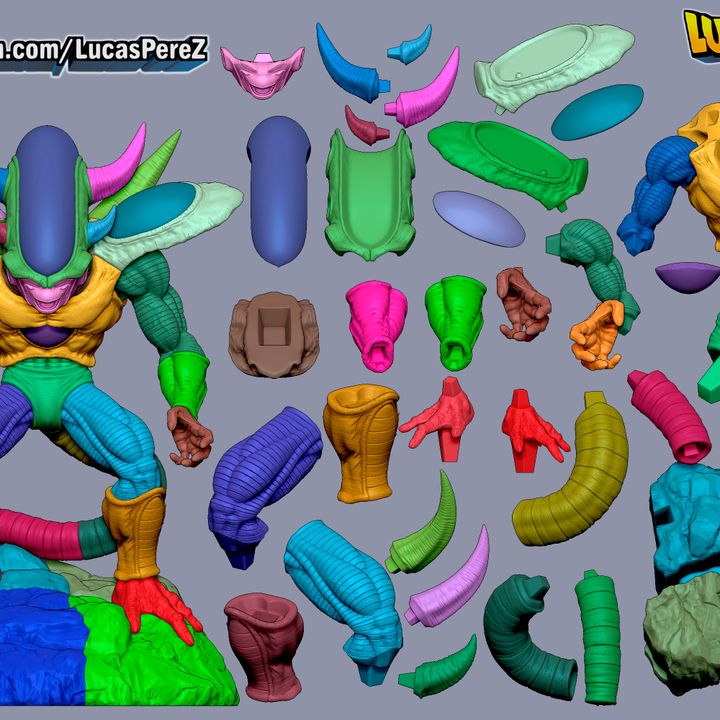 3D Printable FREEZER THIRD FORM by Lucas Perez