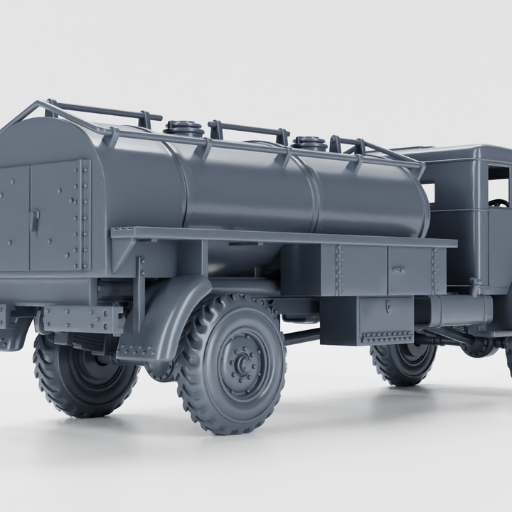 3D Printable C60L petrol tanker (Canada, WW2) by Wargame3d
