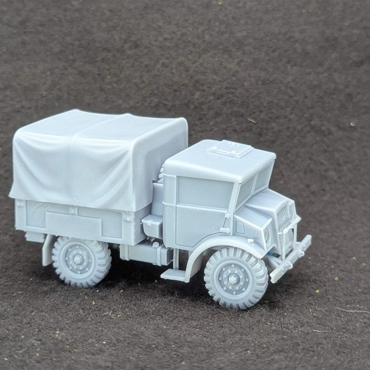 3D Printable CMP C15A Light truck (4x4, 15 cwt) (Canada, WW2) by Wargame3d