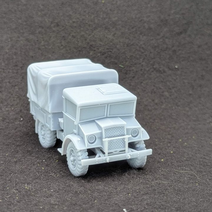 3D Printable CMP C15A Light truck (4x4, 15 cwt) (Canada, WW2) by Wargame3d