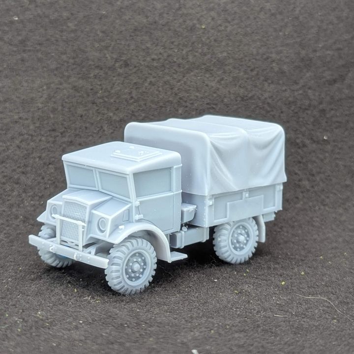 3D Printable CMP C15A Light truck (4x4, 15 cwt) (Canada, WW2) by Wargame3d