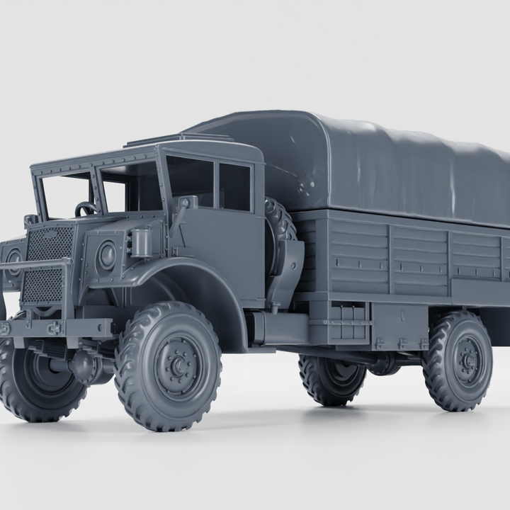 3D Printable CMP C60L Heavy truck (4x4, 3-ton) (Canada, WW2) by Wargame3d