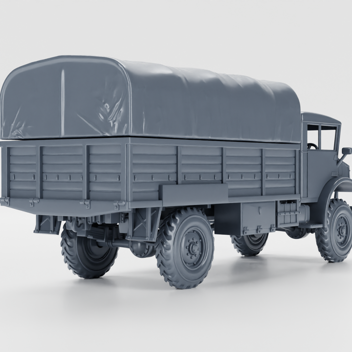 3D Printable CMP C60L Heavy truck (4x4, 3-ton) (Canada, WW2) by Wargame3d