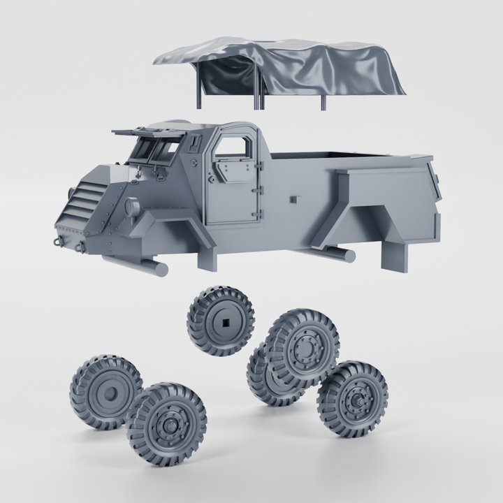 3D Printable CMP CT-15A Armored Personal Carrier (4x4, 15 cwt) (Canada ...