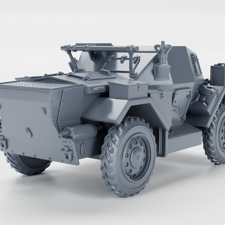 3D Printable Ford Lynx Scout Car (Canada, WW2) by Wargame3d