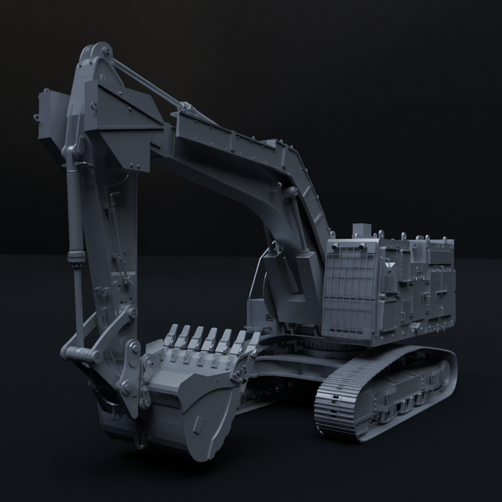3D Printable Israeli IDF CAT 349 by The Military Industrial Complex