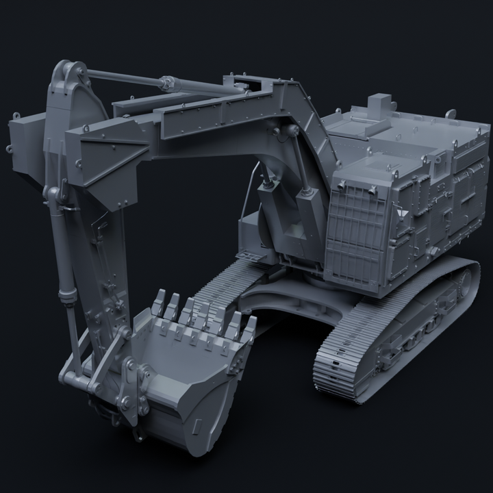 3D Printable Israeli IDF CAT 349 by The Military Industrial Complex