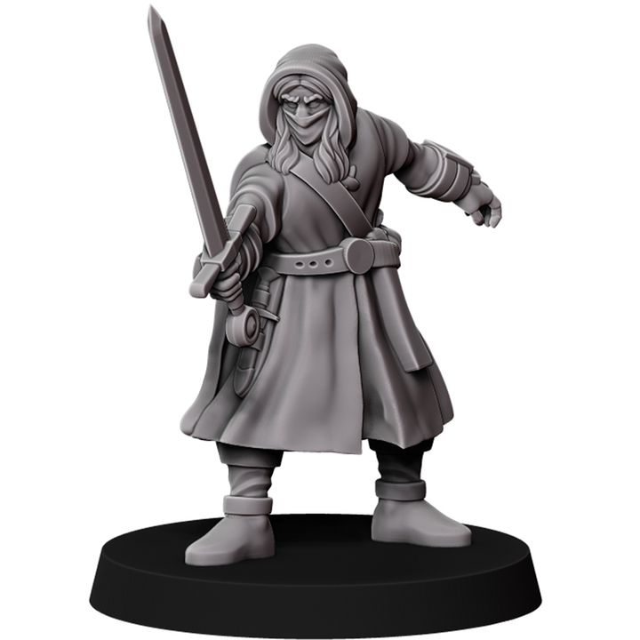 3D Printable Dunedain with sword by Empire Miniatures