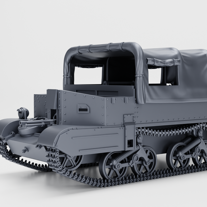 3D Printable Windsor Carrier (Universal Carrier) (Canada, WW2) by Wargame3d