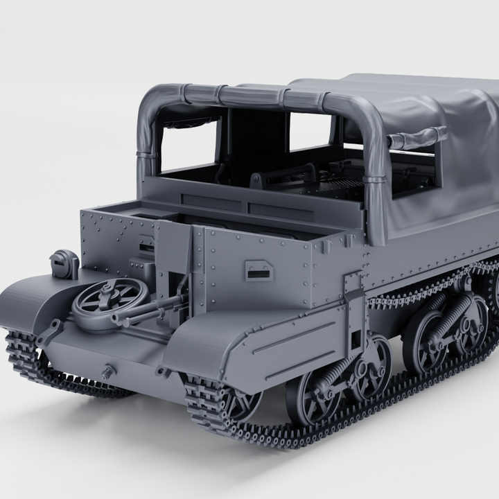 3D Printable Windsor Carrier (Universal Carrier) (Canada, WW2) by Wargame3d