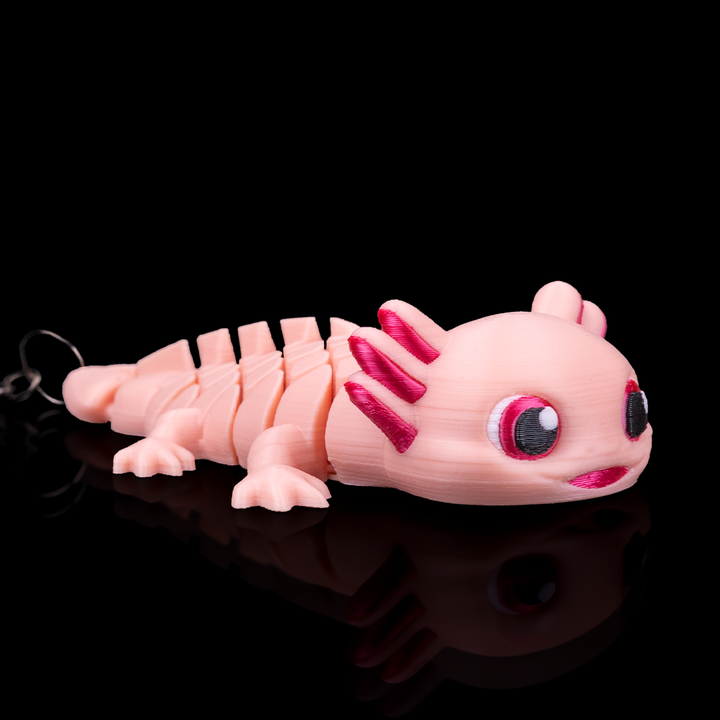 3D Printable Ashley, the Axolotl by Stlflix